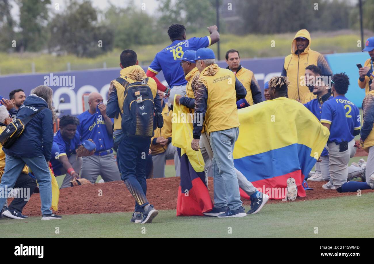 Santiago, Chile, USA. 28th Oct, 2023. SANTIAGO (CHL), 10/28/2023 ...