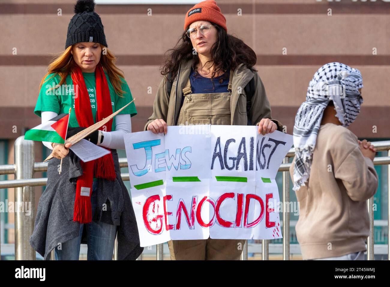 Detroit, Michigan, USA. 28th Oct, 2023. Thousands of Palestinian ...