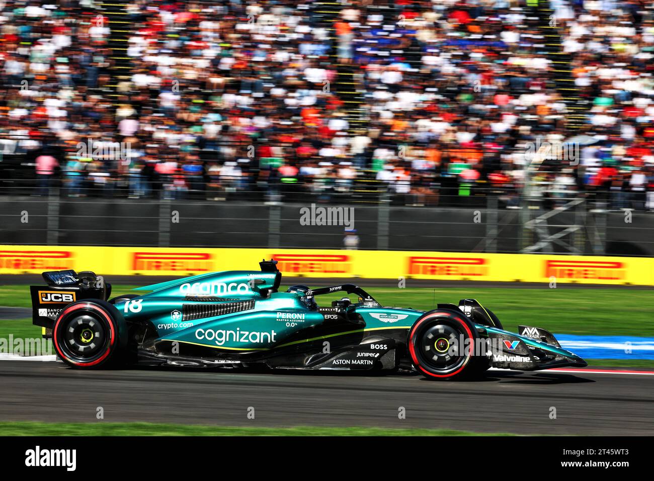Mexico City, Mexico. 28th Oct, 2023. Lance Stroll (CDN) Aston Martin F1 ...