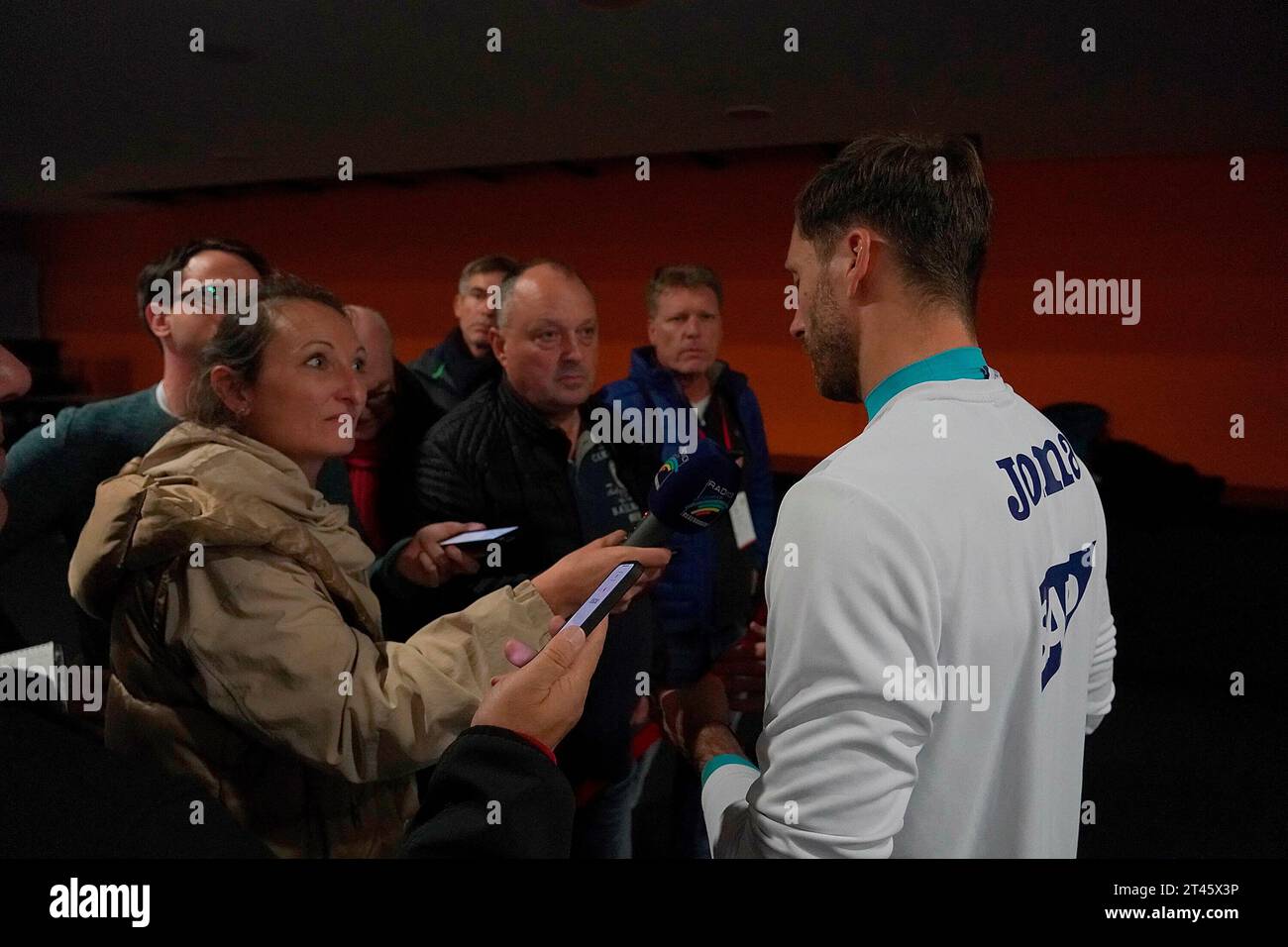 Stuttgart, Deutschland. 28th Oct, 2023. 10/28/2023, MHPArena, Stuttgart, GER, 1.FBL, VfB ...