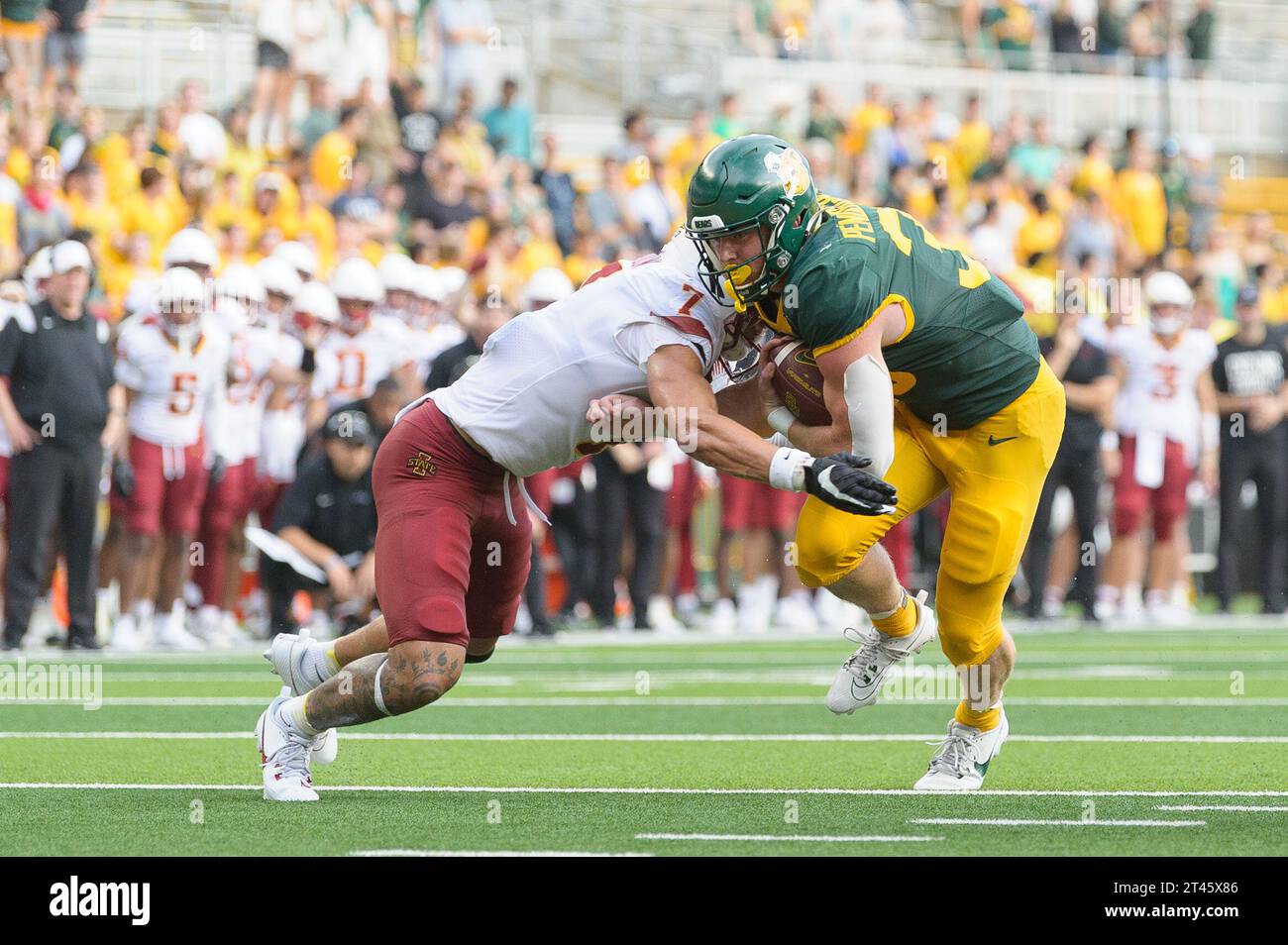 Waco, USA. 28th Oct, 2023. October 28 2023: Iowa State Cyclones ...