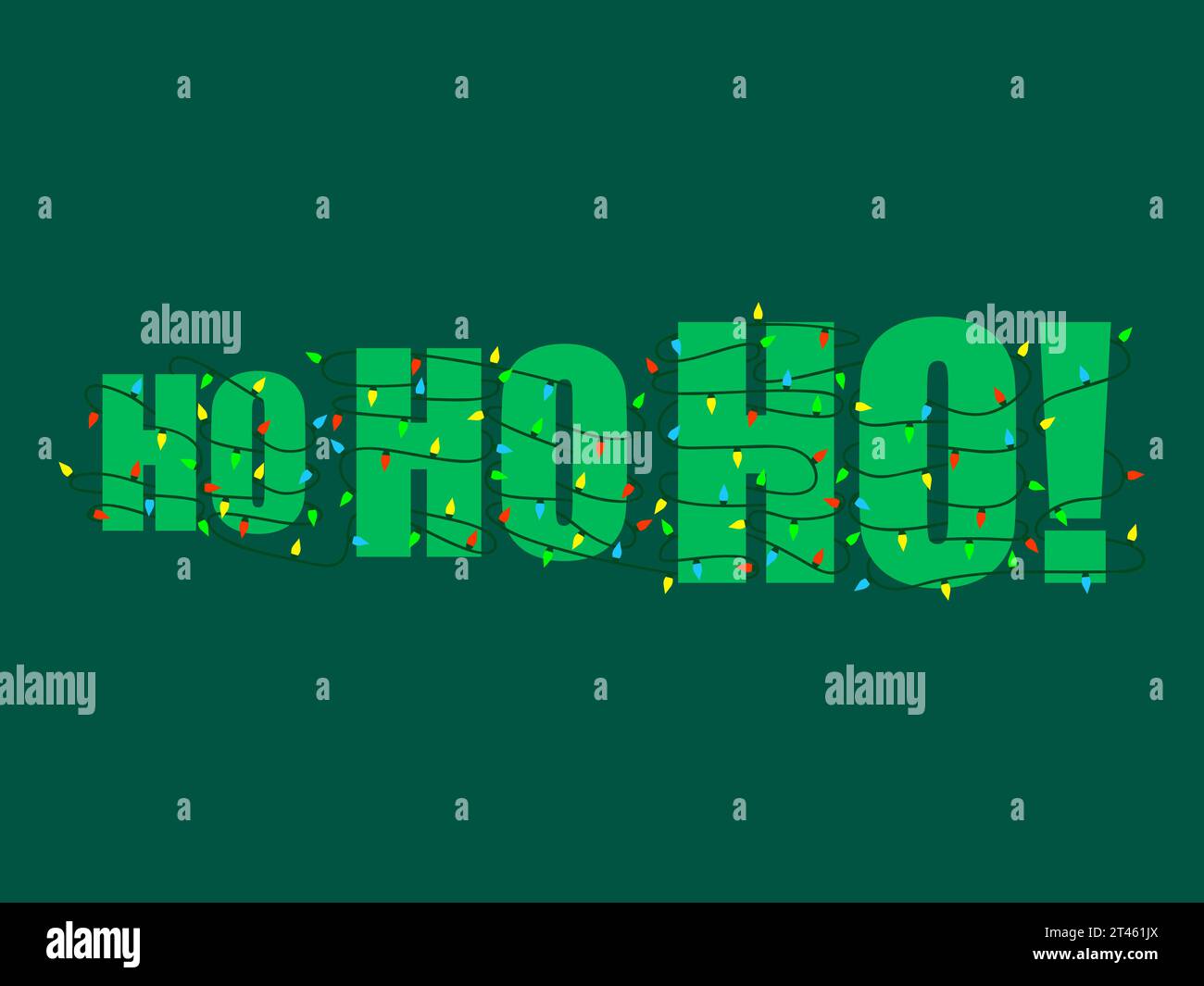 Ho ho lights Stock Vector Images - Alamy