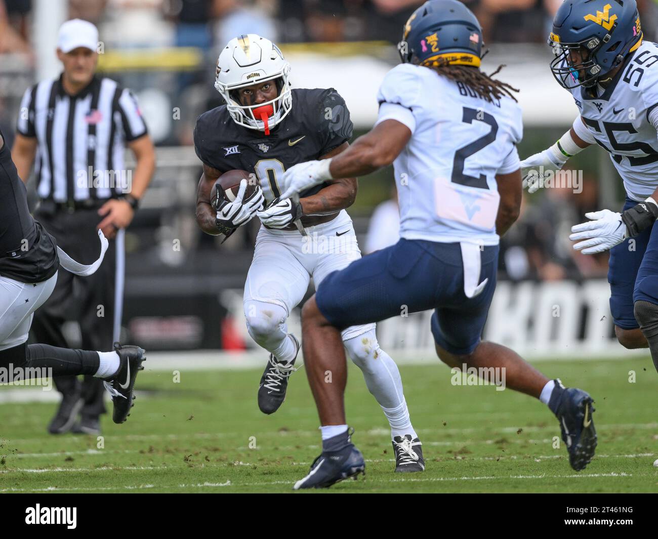 Orlando, FL, USA. 28th Oct, 2023. UCF running back Johnny Richardson (0 ...