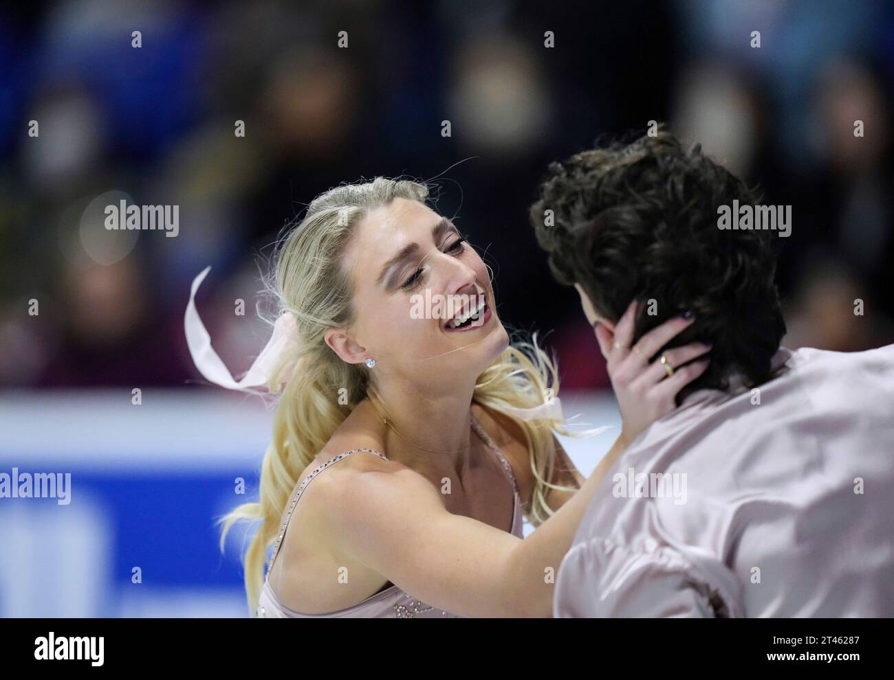 Piper Gilles and Paul Poirier, of Canada, perform their ice dance free ...