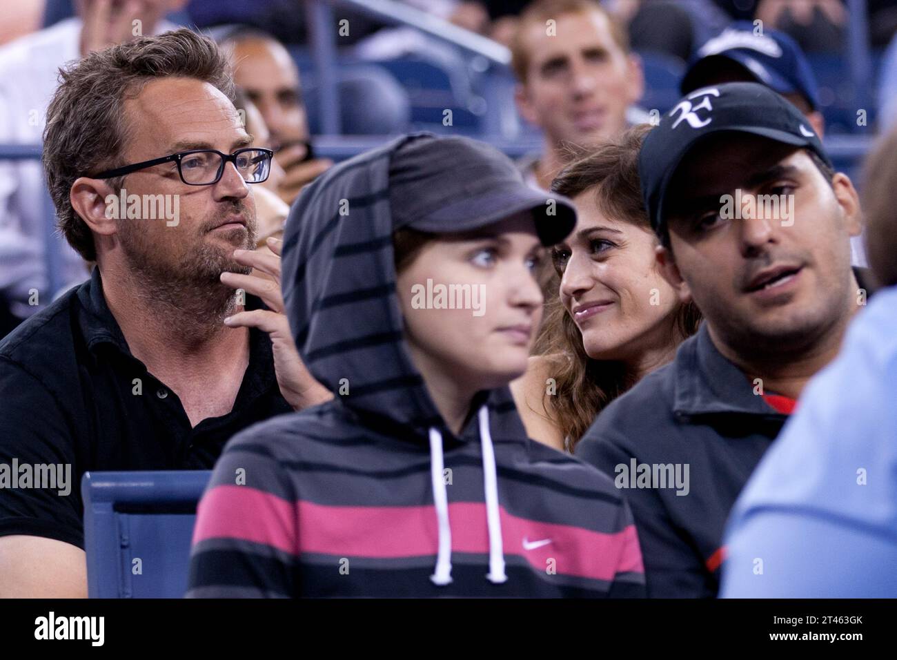 NEW YORK, NY - SEPTEMBER 08: Matthew Perry attends Day 11 of the 2011 U ...