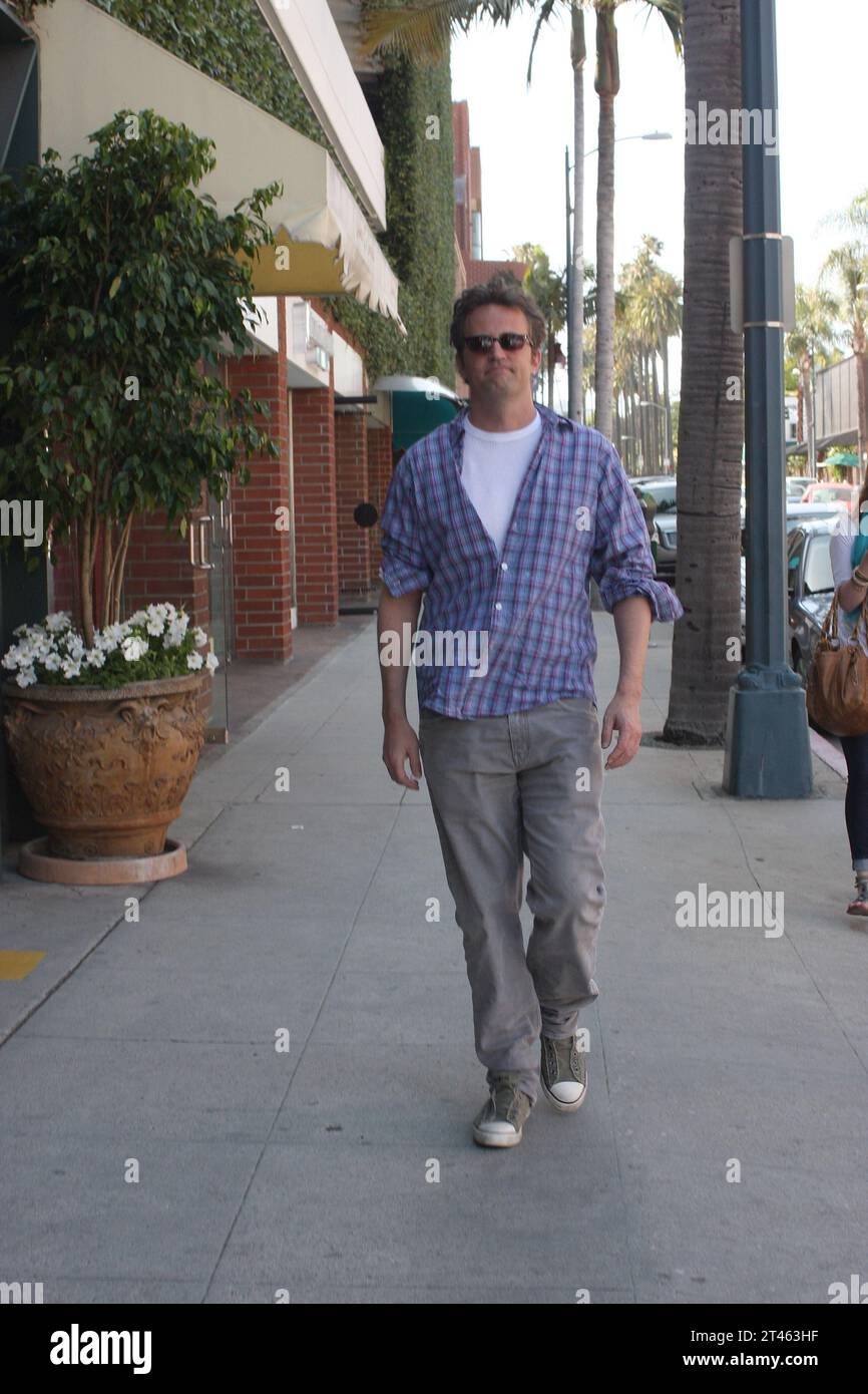 LOS ANGELES, CA - MAY 24: Actor Matthew Perry out shopping at Gabriel ...