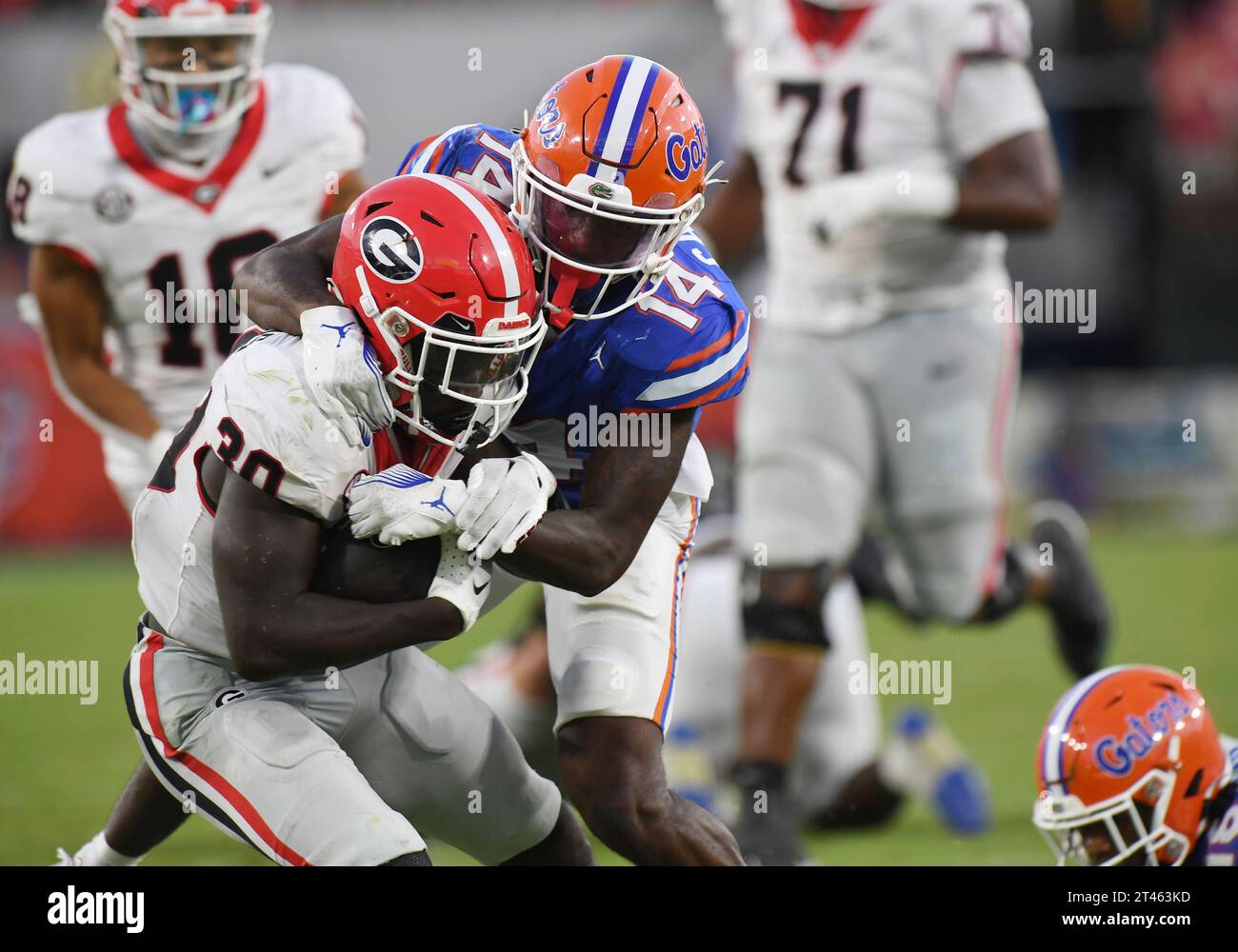 JACKSONVILLE, FL - OCTOBER 28: Florida Gators Defensive Back Jordan ...