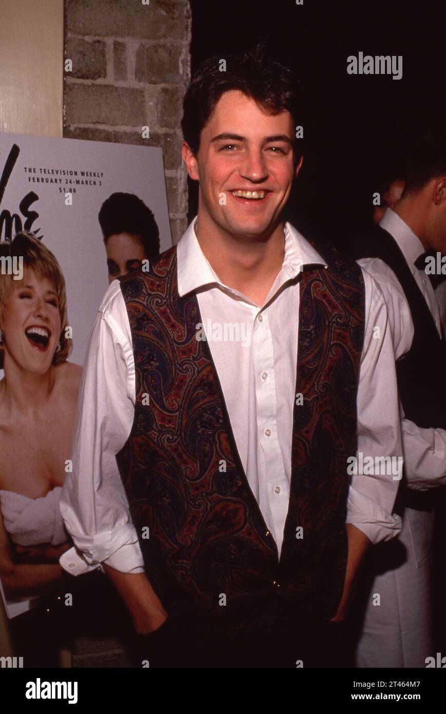 Matthew Perry Circa 1988 Credit: Ralph Dominguez/MediaPunch Stock Photo ...