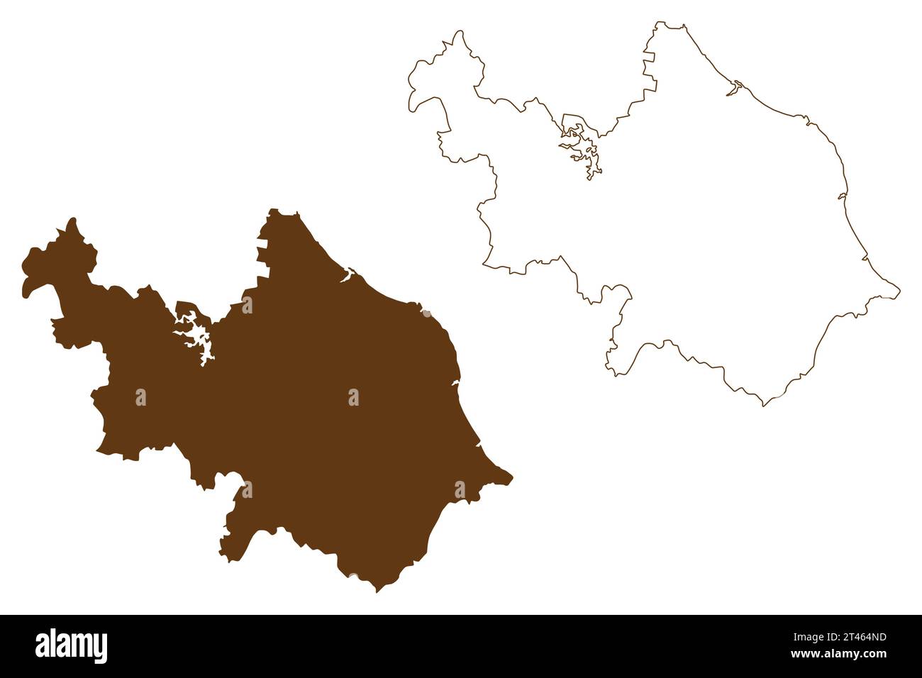 Bundaberg Region (Commonwealth of Australia, Queensland state) map ...