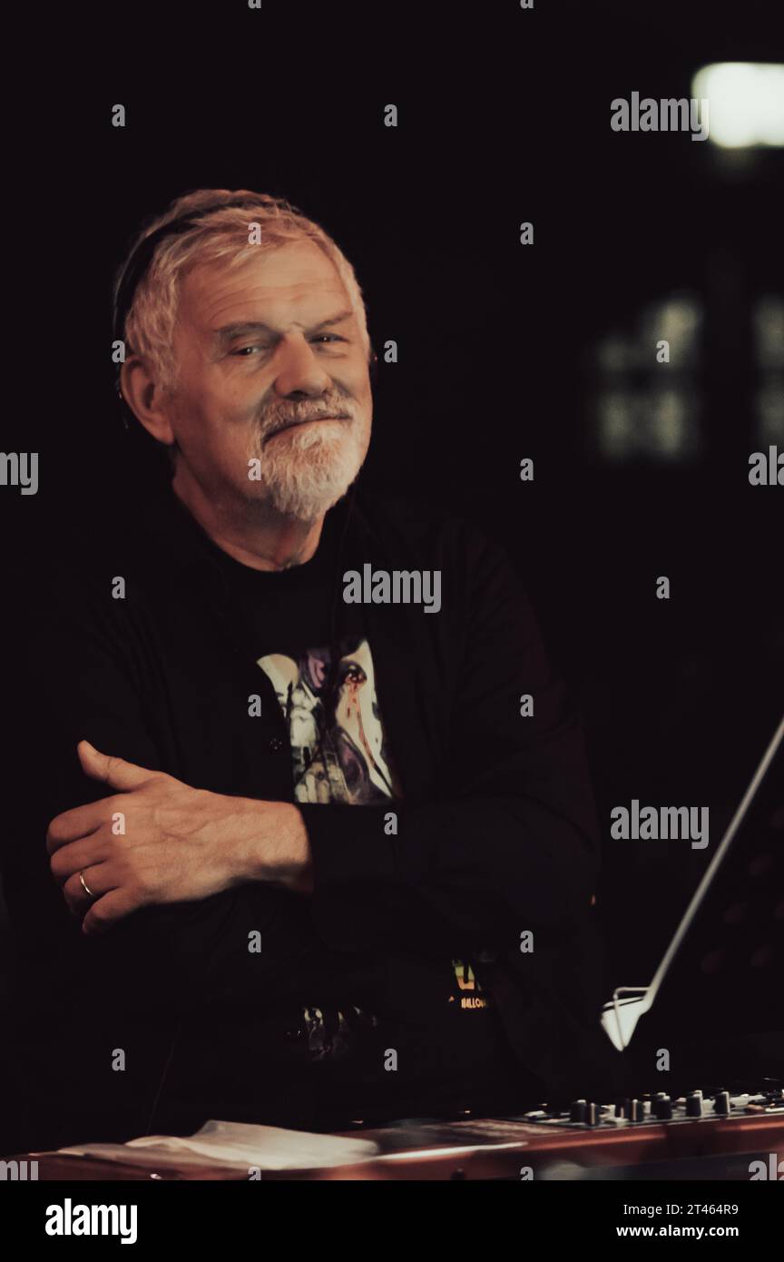 London, United Kingdom. 28th October 2023. Italian composer Fabio ...