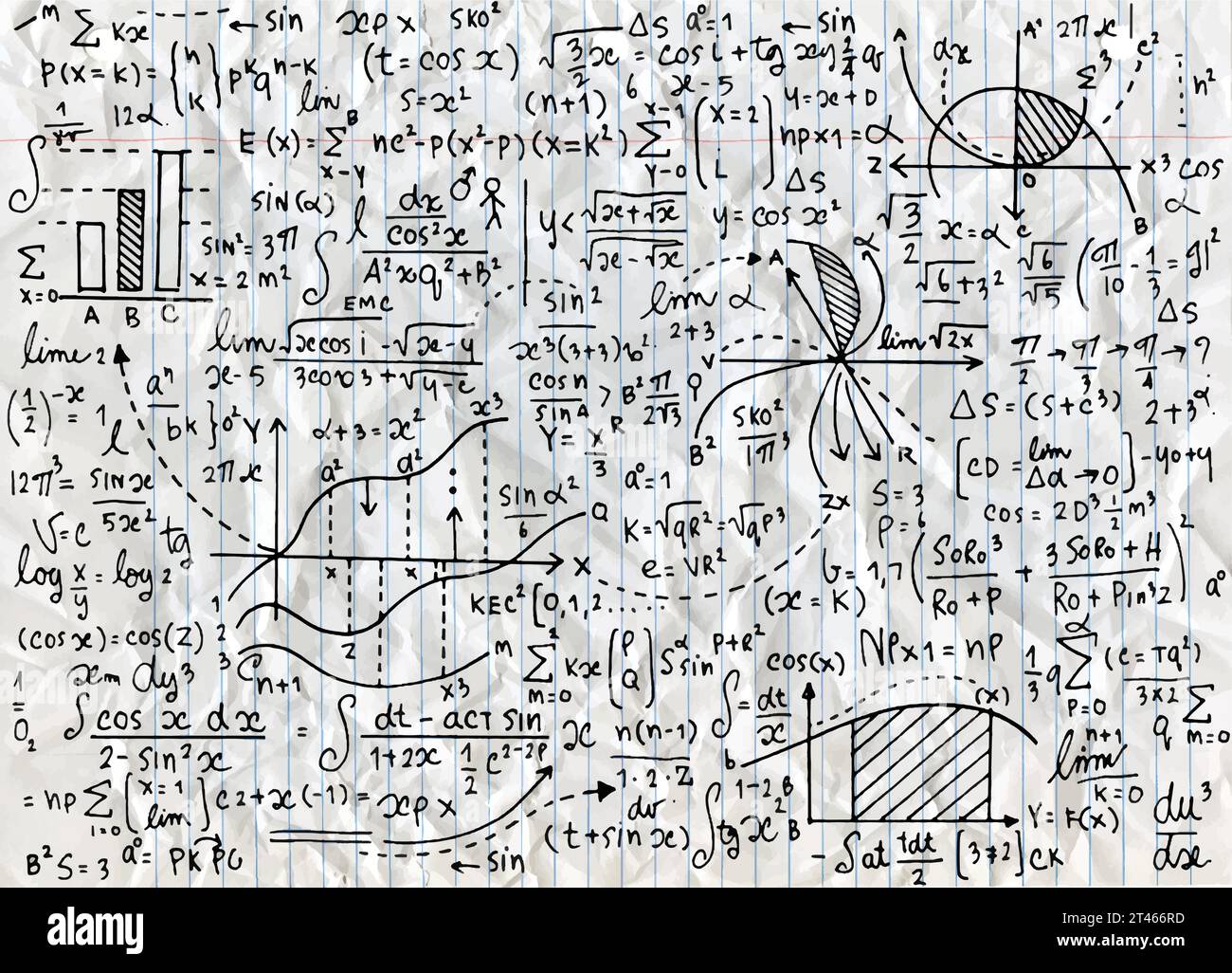 Complex calculations Stock Vector Images - Alamy