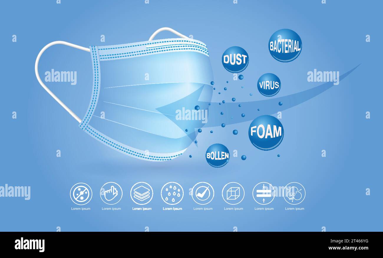 Mask kn95 Stock Vector Images - Alamy