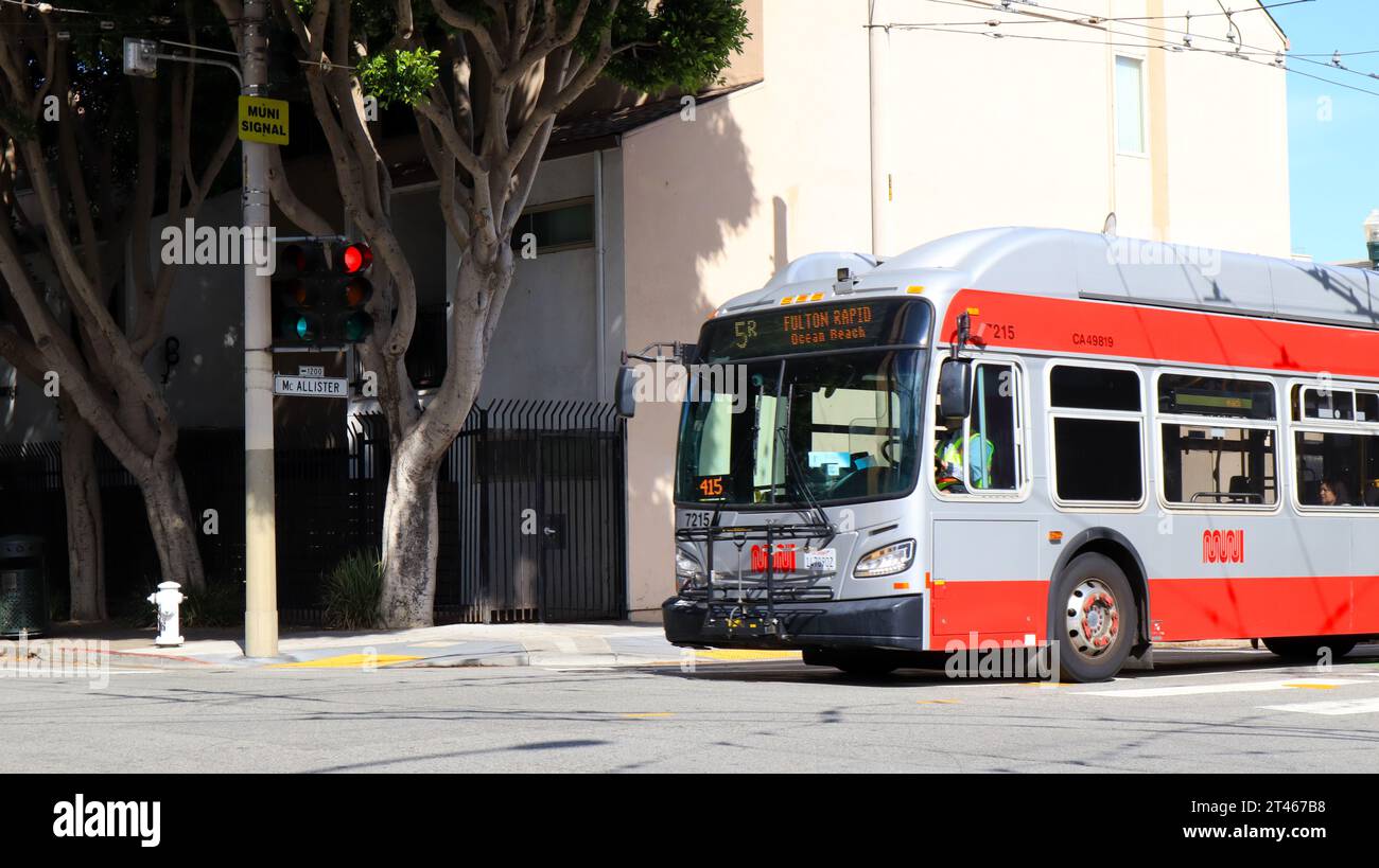 San Francisco, California: SFMTA MUNI San Francisco Municipal ...