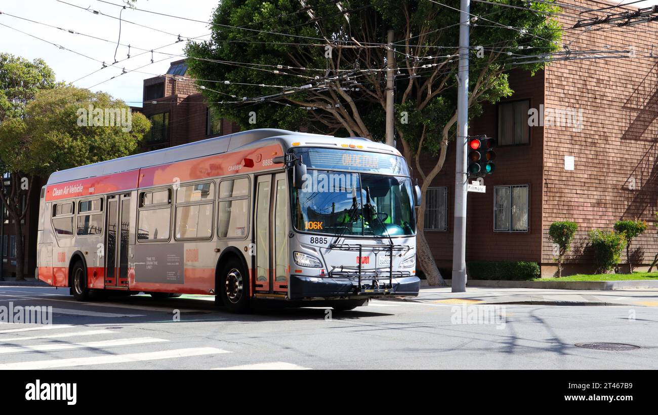 San Francisco, California: SFMTA MUNI San Francisco Municipal ...