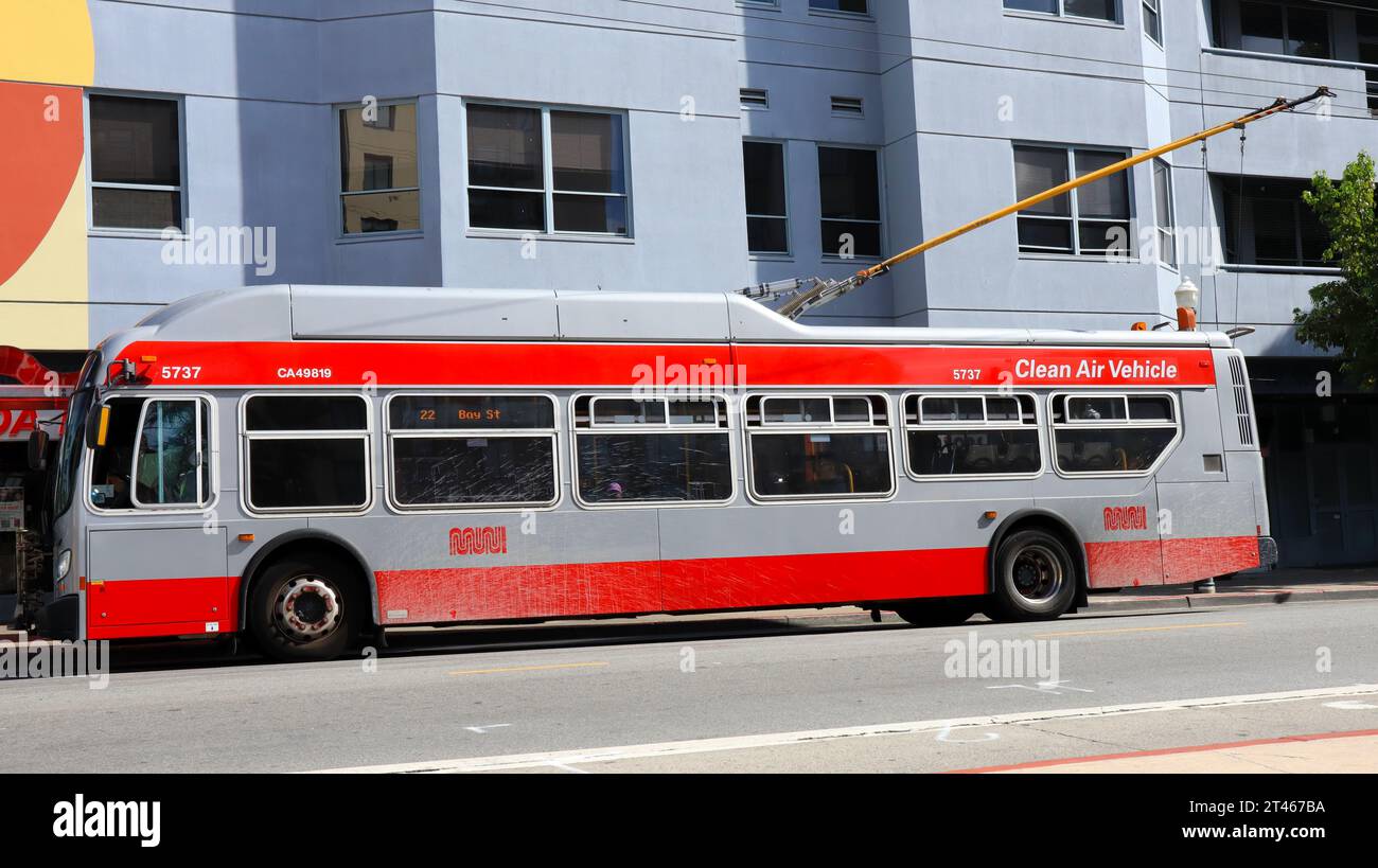 San Francisco, California: SFMTA MUNI San Francisco Municipal ...