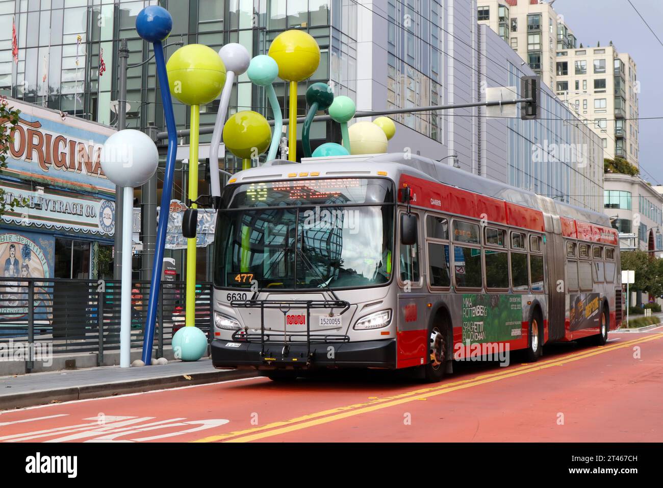 San Francisco, California: SFMTA MUNI San Francisco Municipal ...