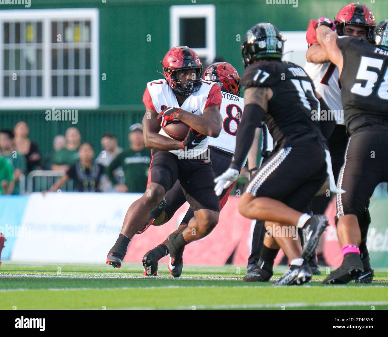 October 14, 2023: San Diego State Aztecs running back Cam Davis #29 ...