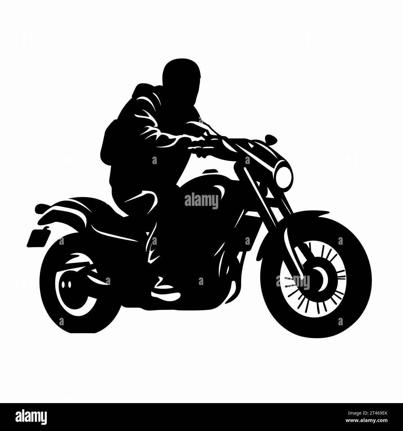 Road biker silhouette. Road biker black icon on white background Stock ...