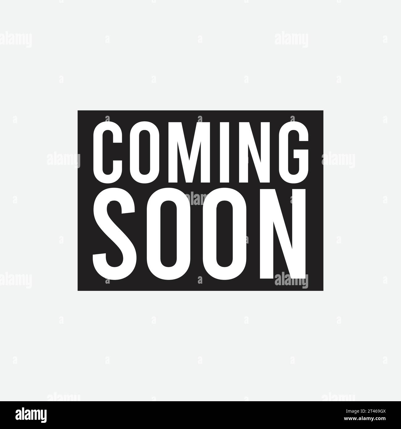 Coming soon logo template design Royalty Free Vector Image Stock Vector ...