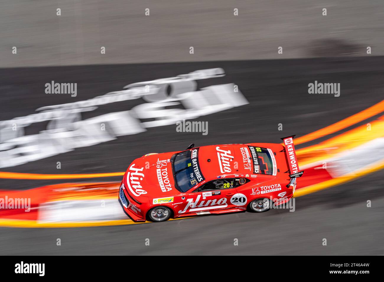 Gold Coast, Australia. 29 October, 2023. Team 18's Scott Pye enters the ...