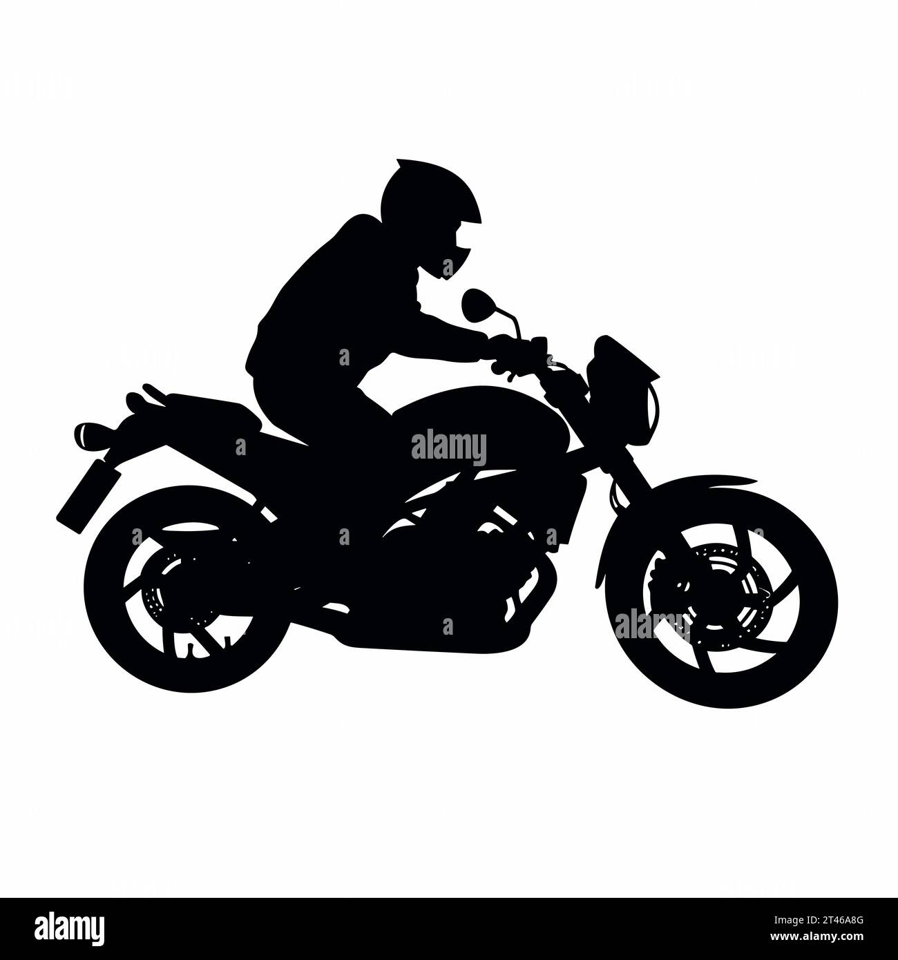 Road biker silhouette. Road biker black icon on white background Stock ...