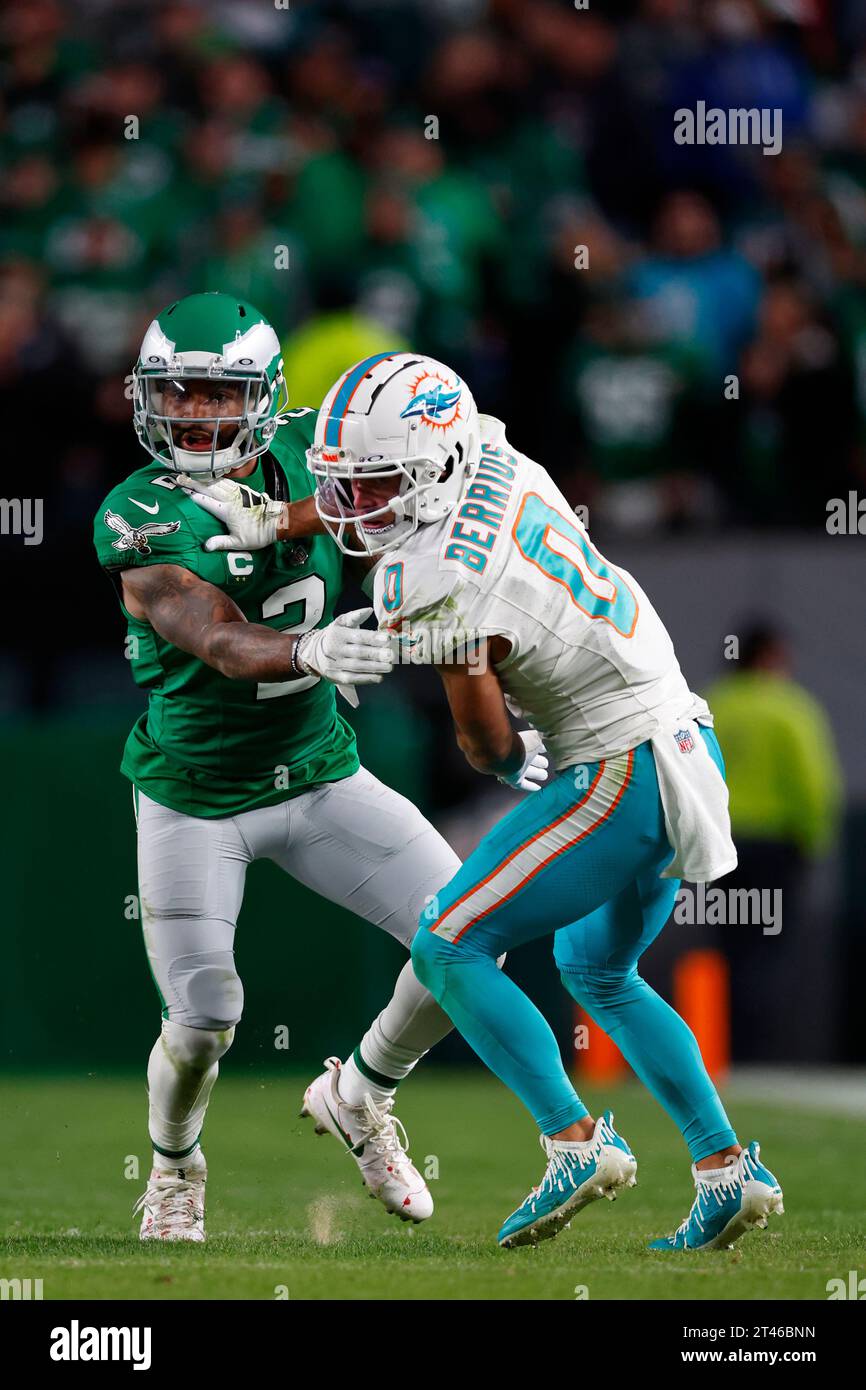 Philadelphia Eagles cornerback Darius Slay (2) in action against tMiami ...