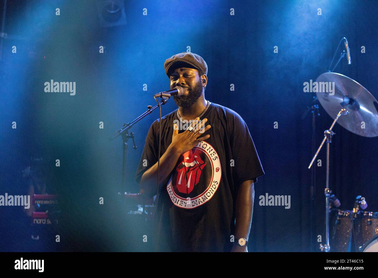 Der britische Sänger JAKE ISAAC beim Live Auftritt auf dem Crossroads ...