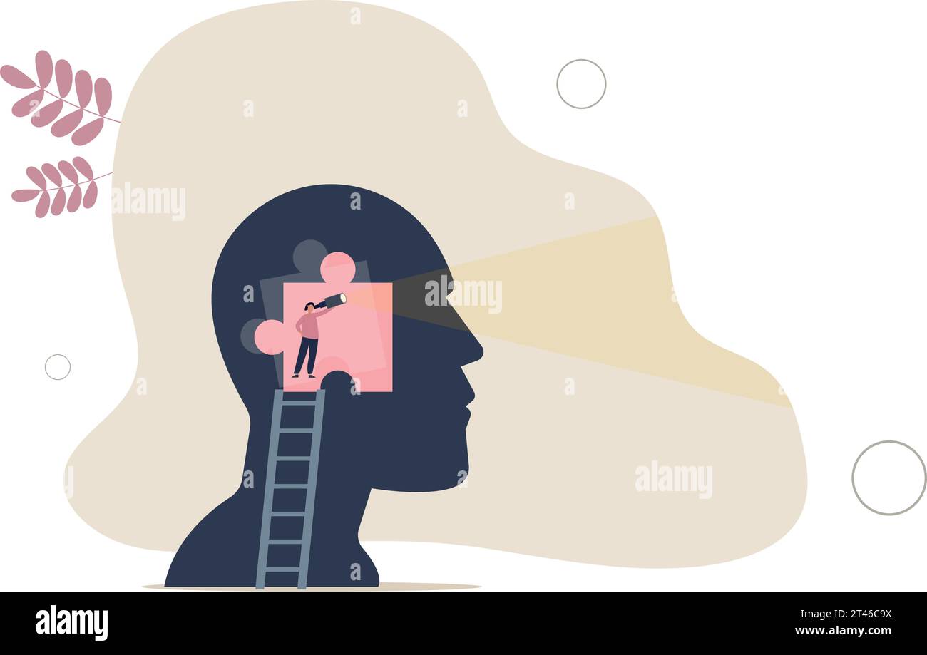 Intuition or future vision sight as ability to predict.Visionary skills ...