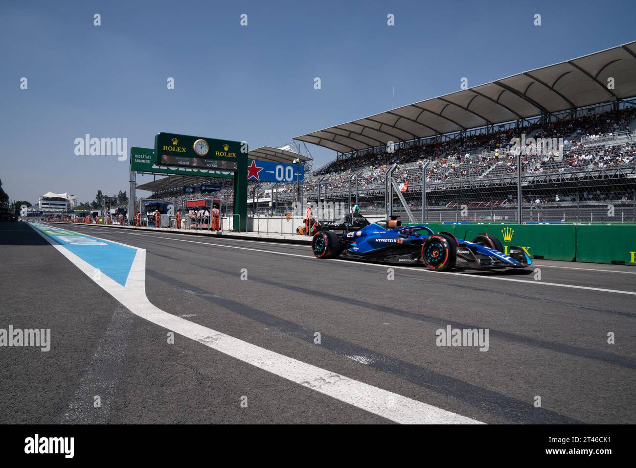 Mexico City Grand Prix, Mexico. 28th Oct, 2023. Alex Albon driving for ...