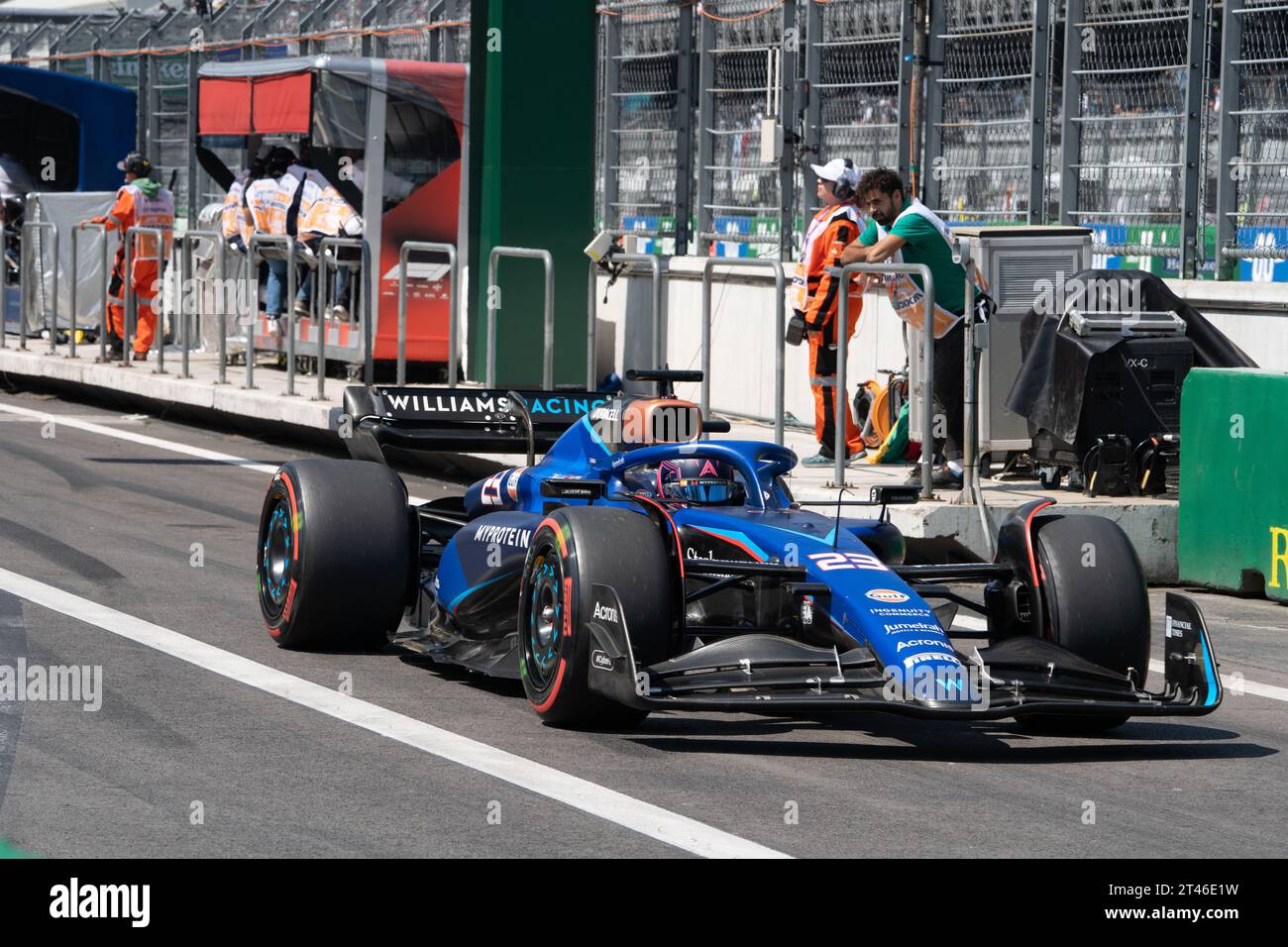 Mexico City Grand Prix, Mexico. 28th Oct, 2023. Alex Albon driving for ...