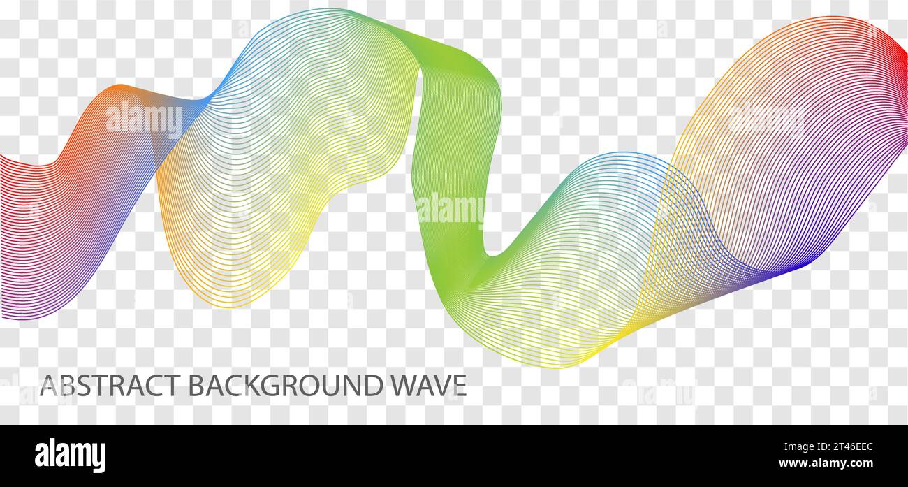 Modern colorful flow poster. Wave Liquid shape in transparent ...