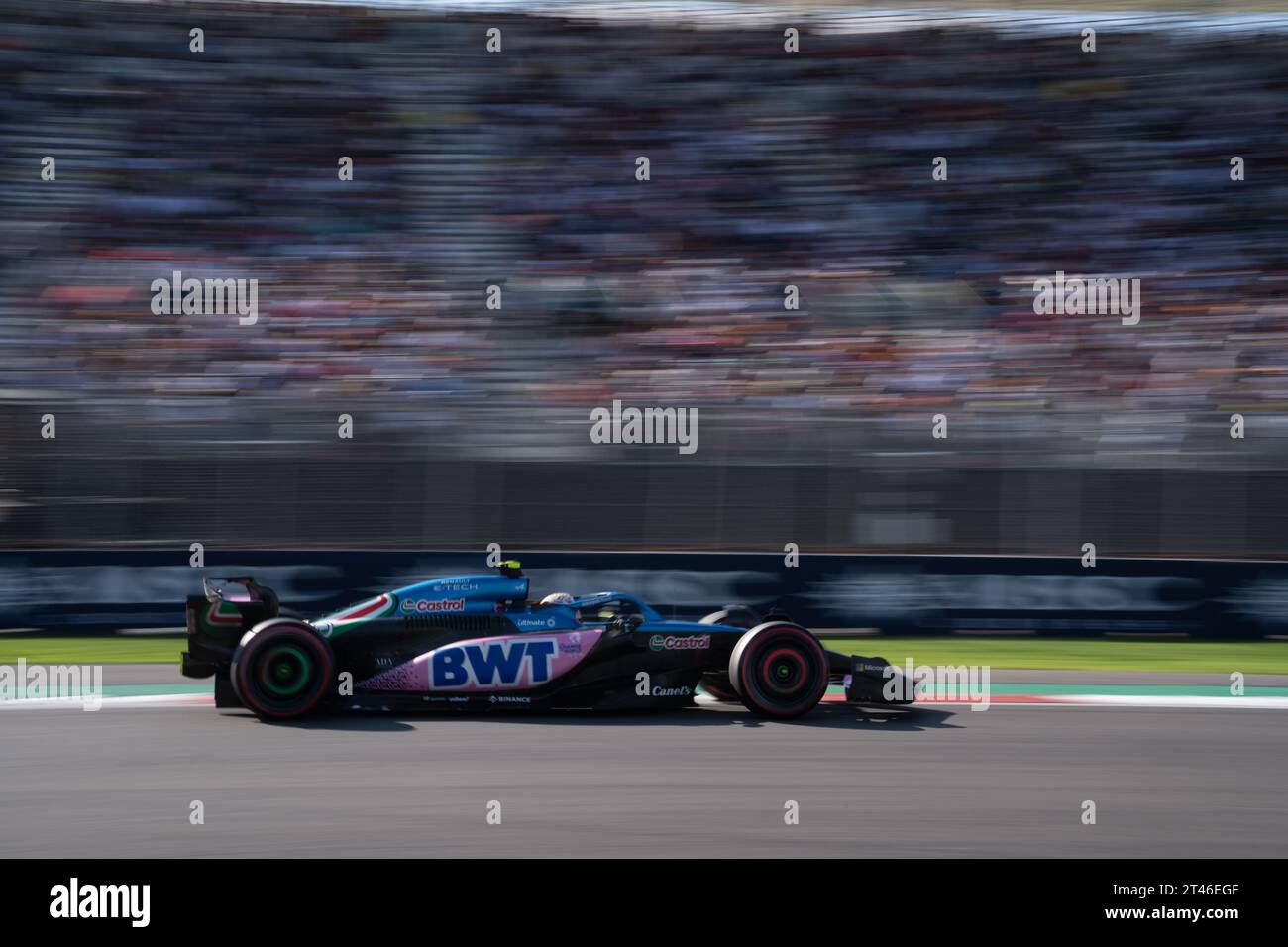 Mexico City Grand Prix, Mexico. 28th Oct, 2023. Peirre Gasly driving ...