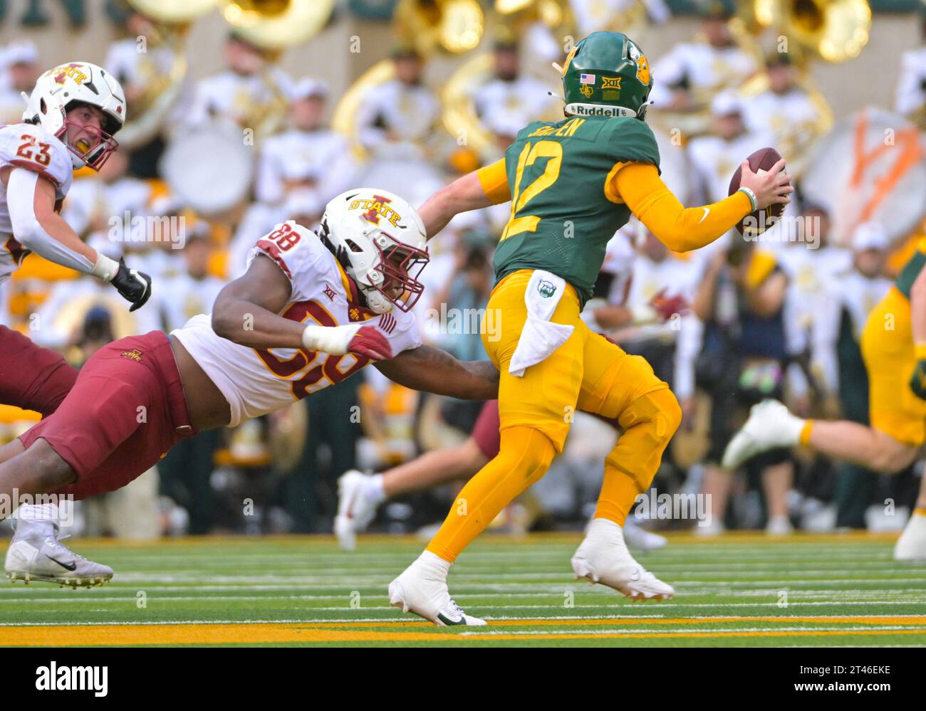 Waco, USA. 28th Oct, 2023. October 28 2023: Iowa State Cyclones ...