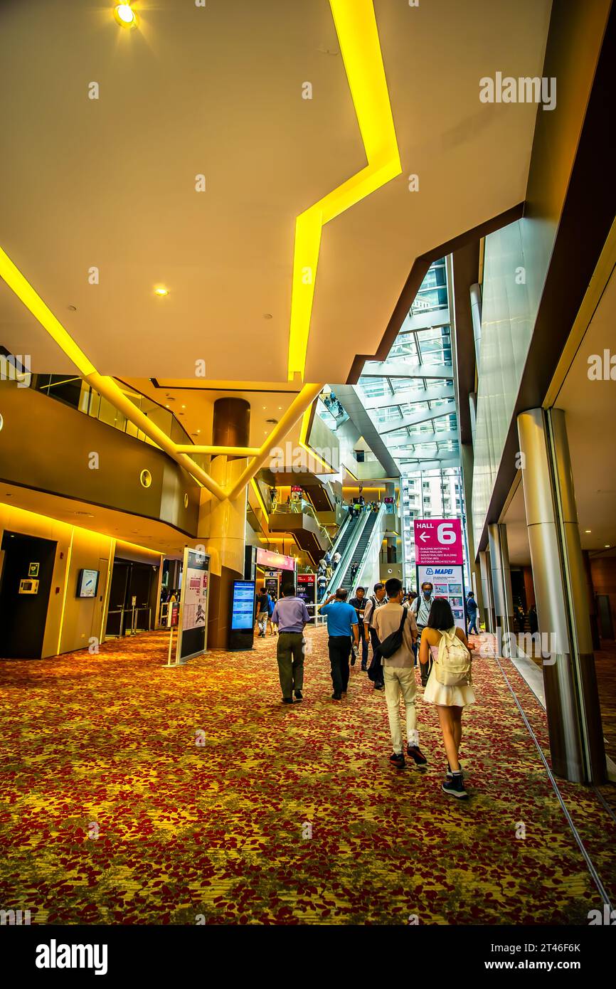 Interior of KLCC Convention Centre beside KLCC park, Malaysia Stock ...
