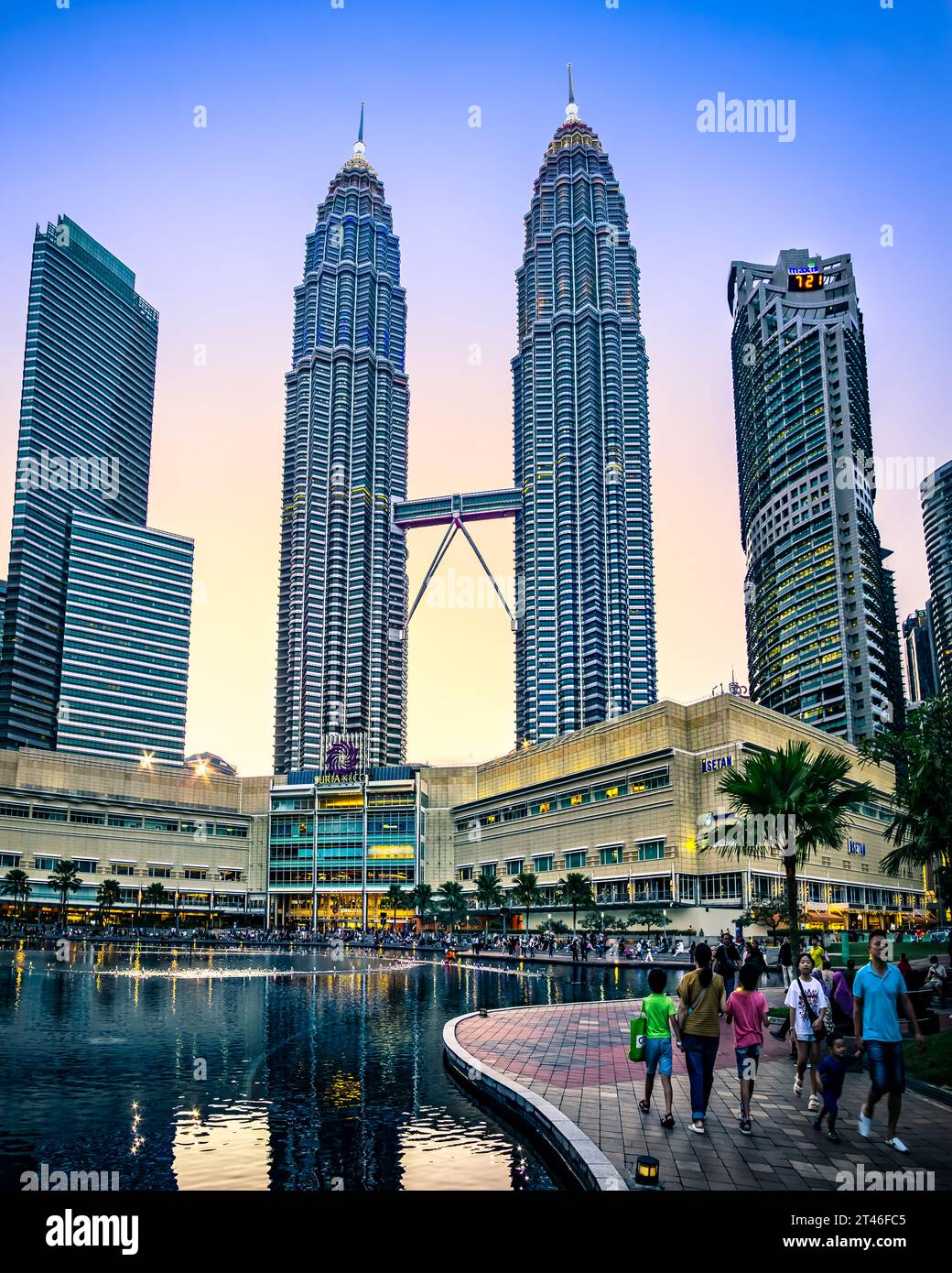 Kuala Lumpur’s dynamic, high-rise City Centre is known for upscale ...