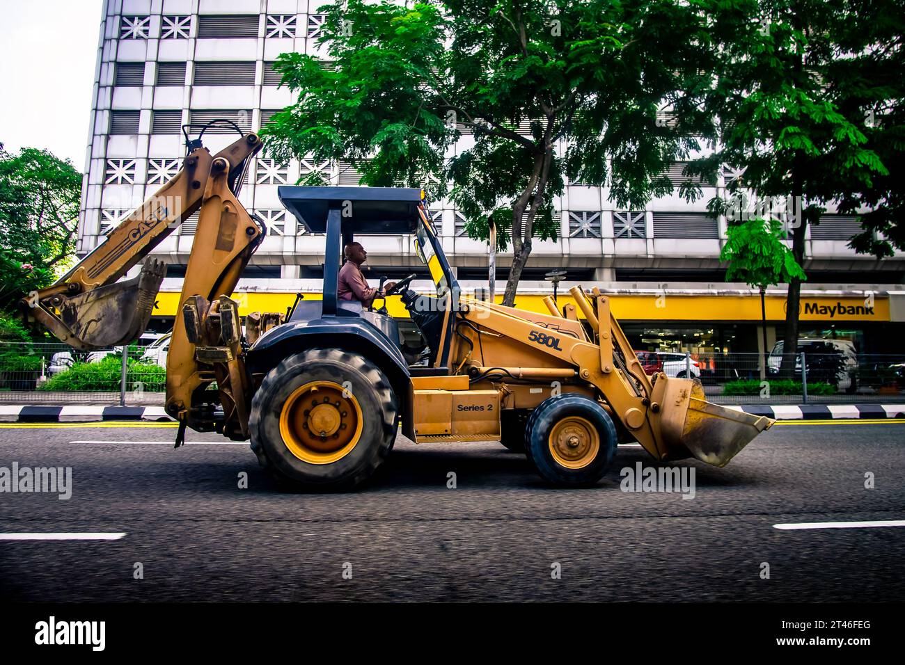 Bulldozer and Excavator Construction Vehicle - Yellow (Bulldozer and ...