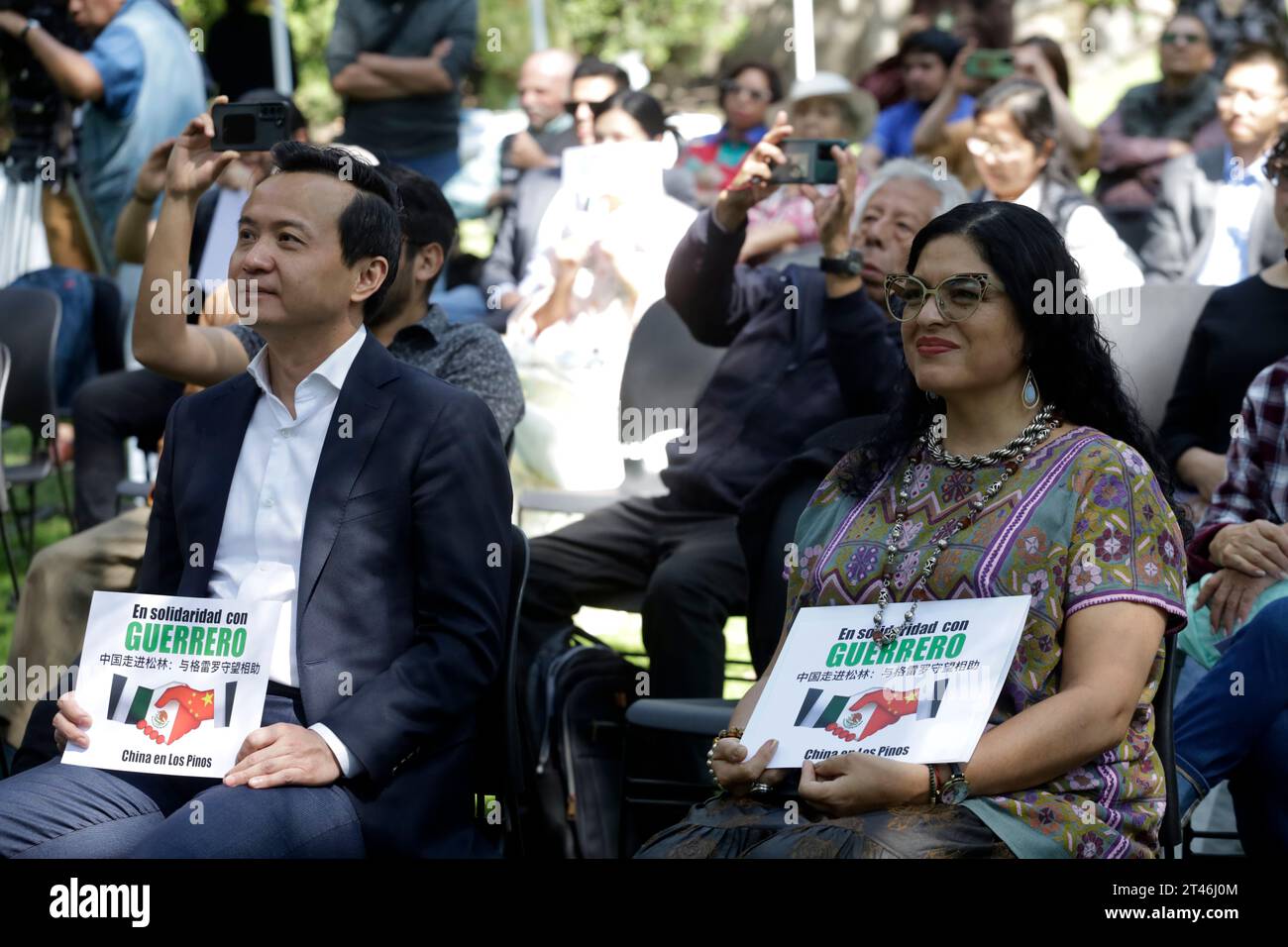 Mexico City, Mexico. 28th Oct, 2023. The Chinese ambassador to Mexico ...