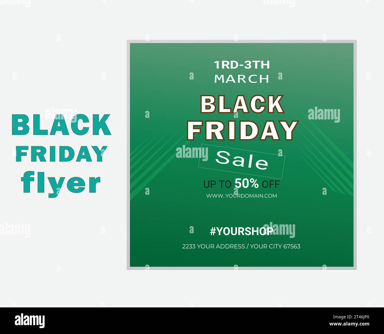 Stories template set for black friday, presentation, flyer, poster ...