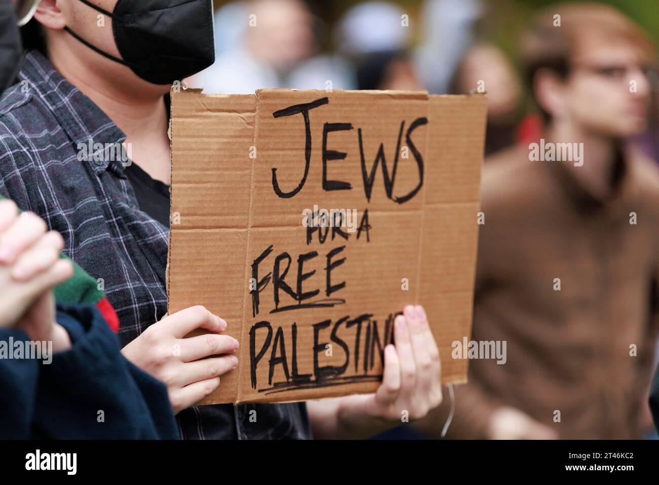 Stand with palestine sign hi-res stock photography and images - Alamy