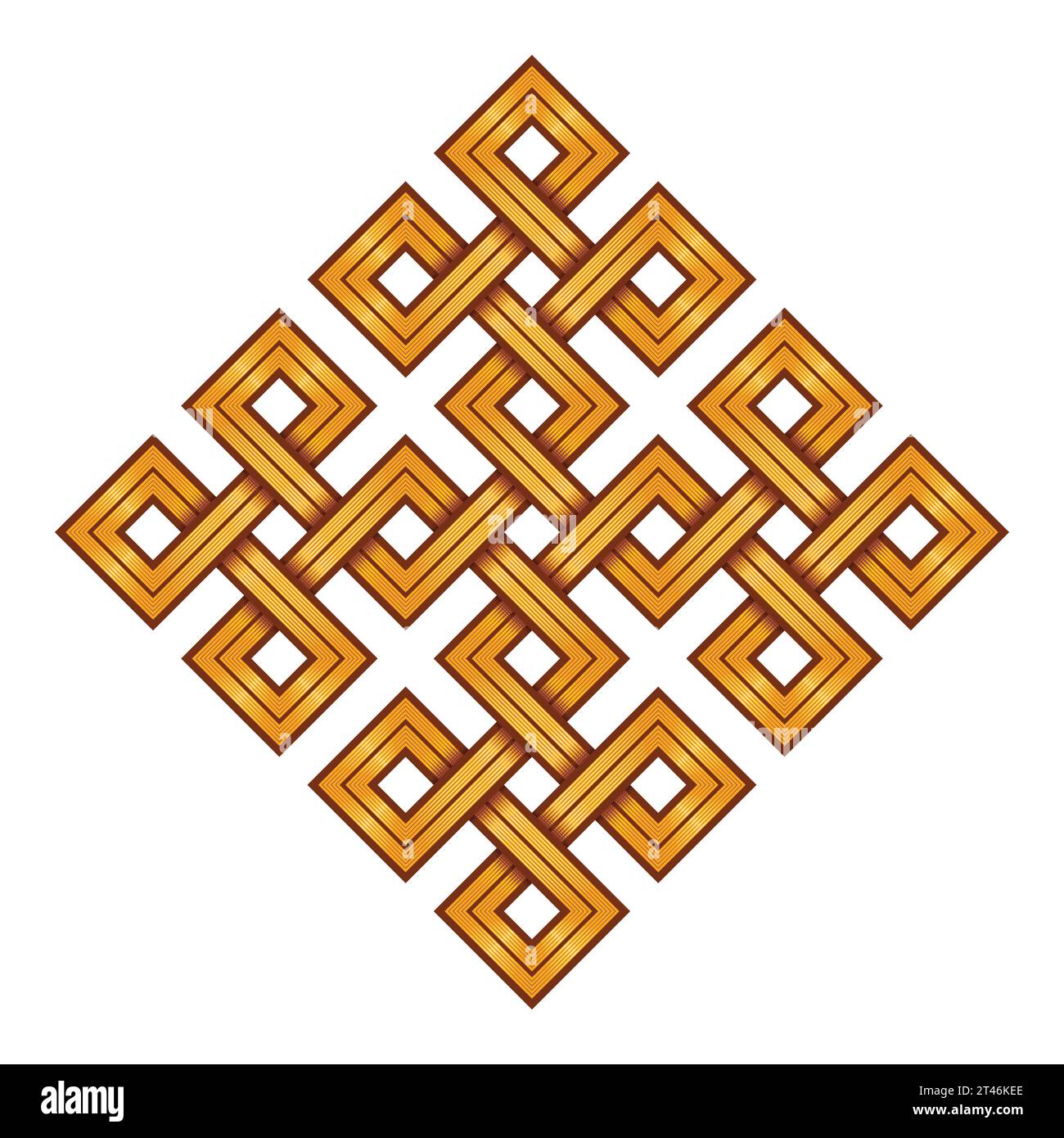 Viking decorative knot - engraved gold Royalty Free Vector Stock Vector ...