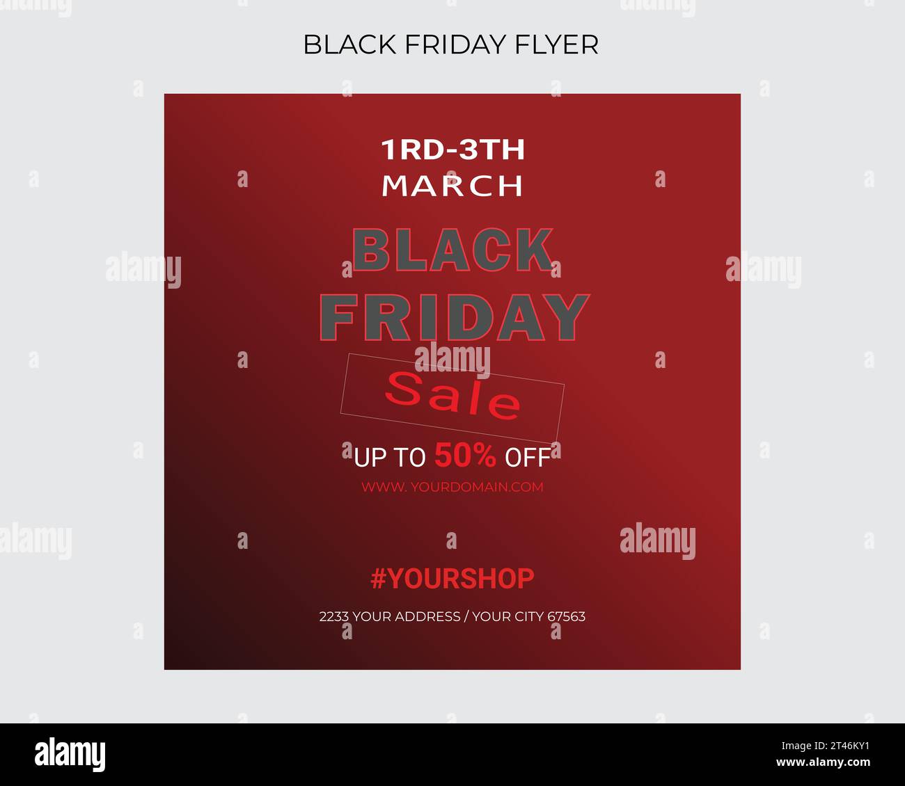 Stories template set for black friday, presentation, flyer, poster ...