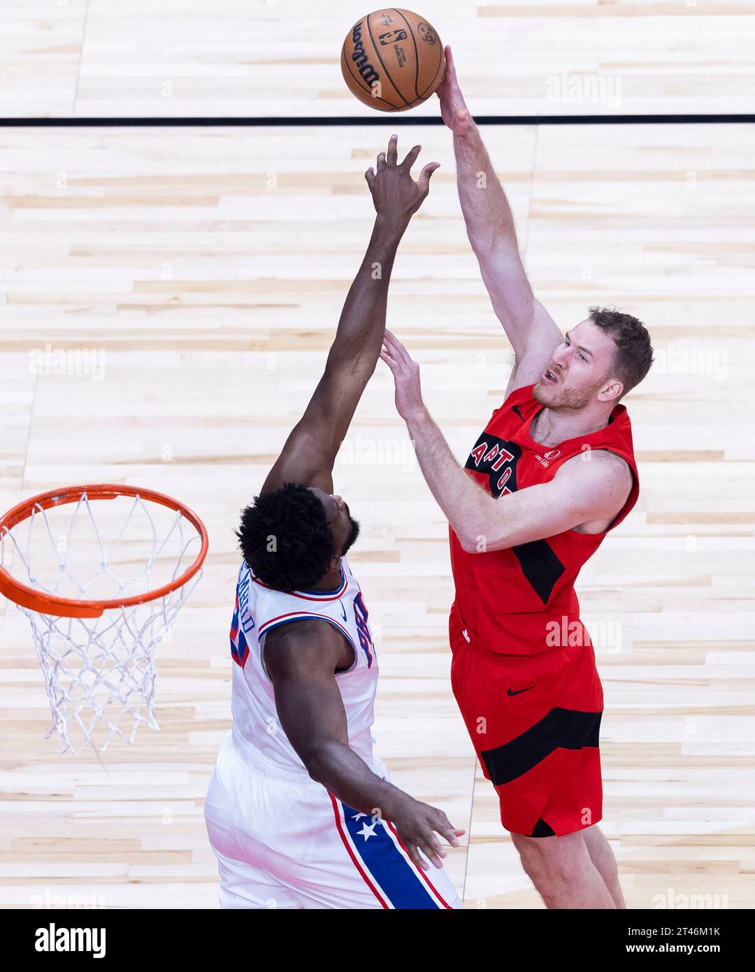 Jakob poeltl 2023 hi-res stock photography and images - Alamy