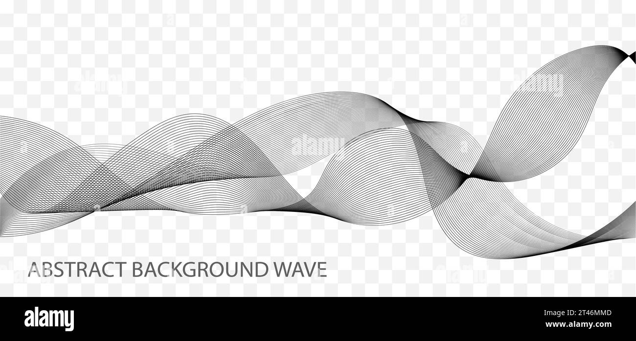 Abstract wave element for design. Digital frequency track equalizer ...