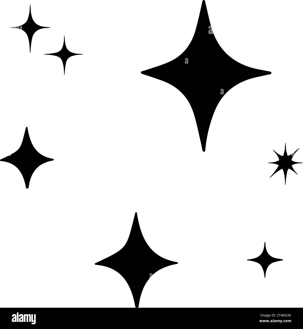 Stars symbol icon set. vector illustration Stock Vector Image & Art - Alamy