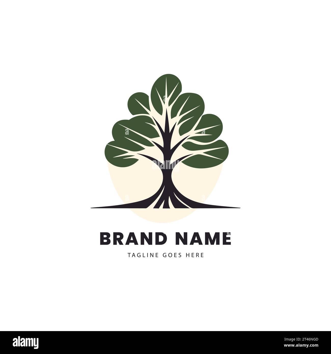 Tree company logo Stock Vector Images - Alamy