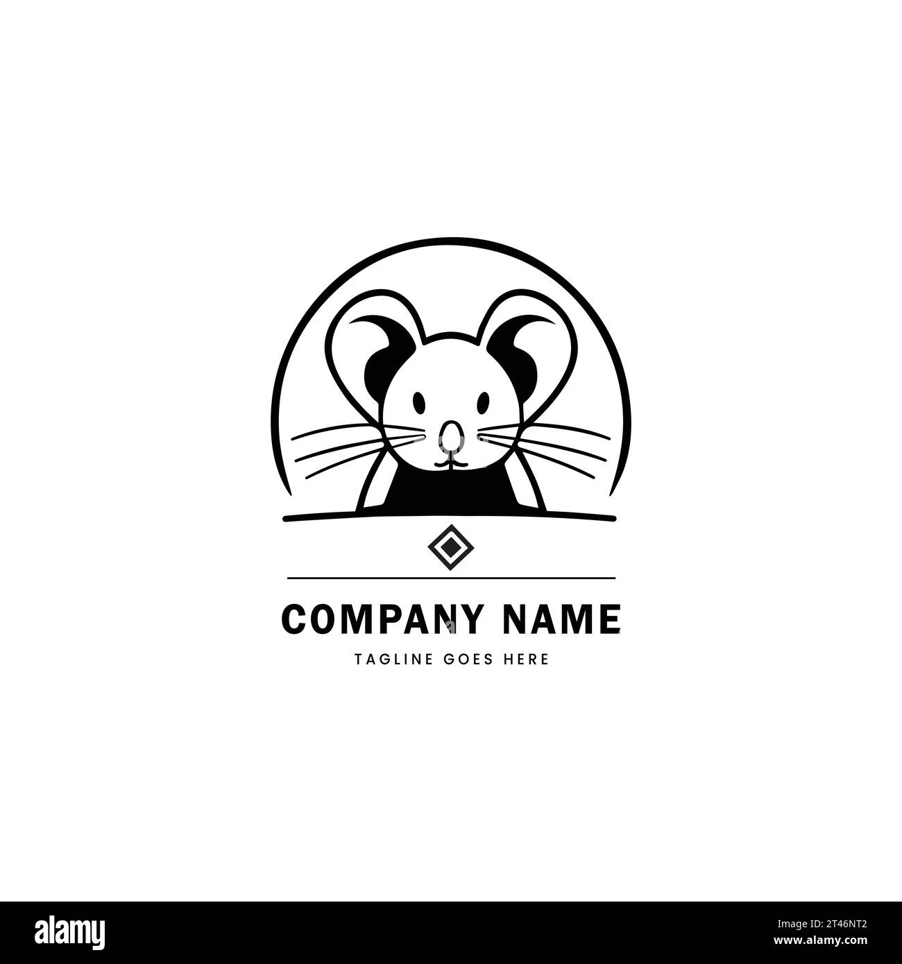Pet business company logo hi-res stock photography and images - Alamy