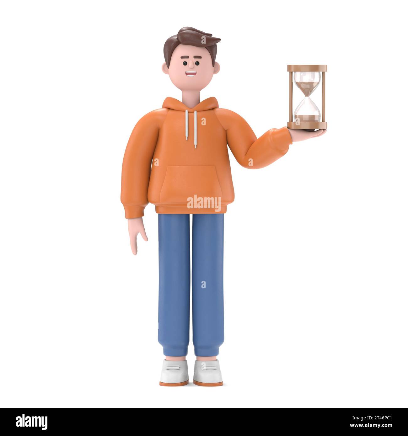 Student worried illustration Cut Out Stock Images & Pictures - Alamy