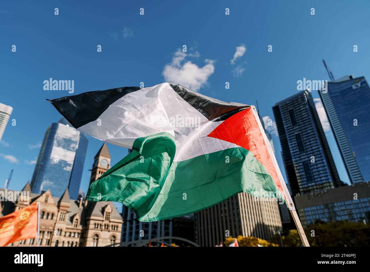Toronto, Canada - 28 October 2023: Toronto becomes a hub of Palestinian ...