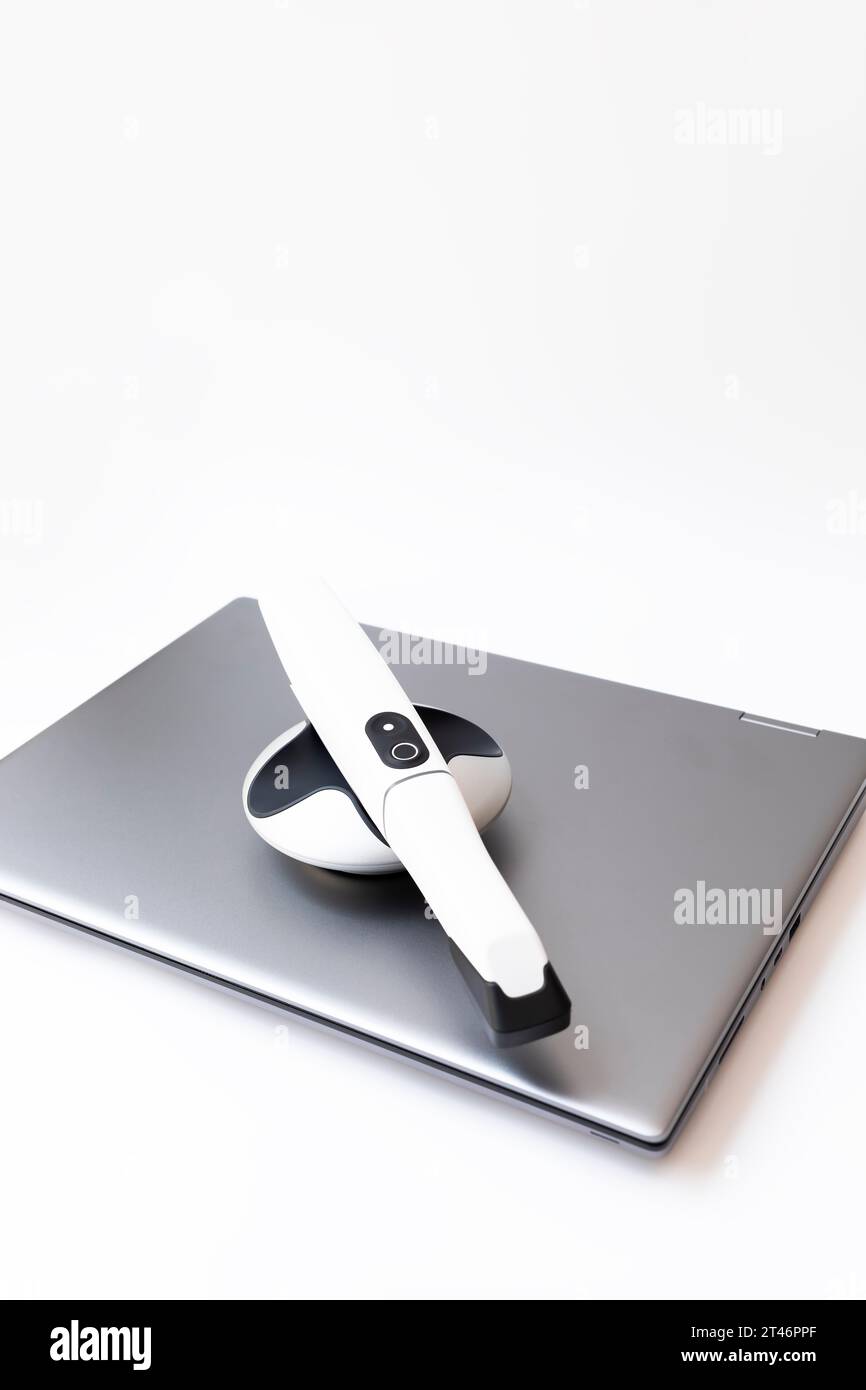 Isolated 3D Tooth Scanner For Imaging Teeth on Computer, Notebook ...
