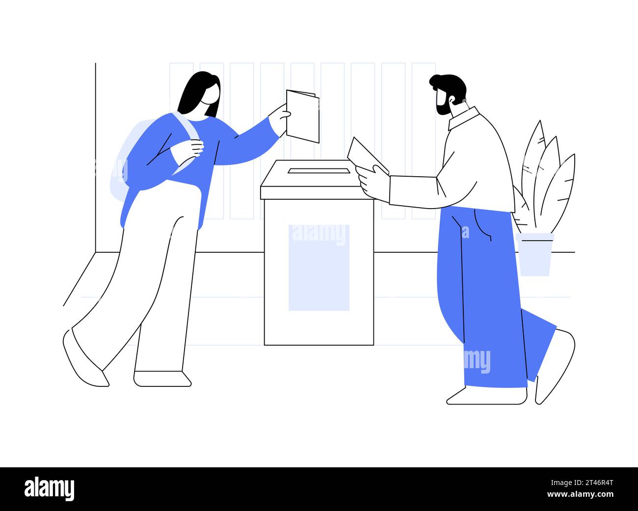 Politics local government illustration Stock Vector Images - Alamy